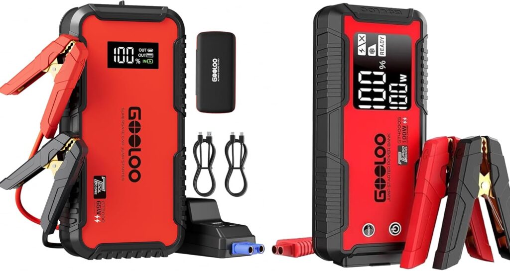 GOOLOO GT3000 & GT4000S Jump Starter Review 2026: Top Power Picks for ...