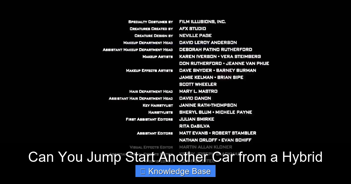 Can You Jump Start Another Car from a Hybrid - Jump Starter Hub