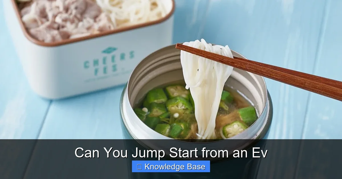 Can You Jump Start from an Ev - Jump Starter Hub