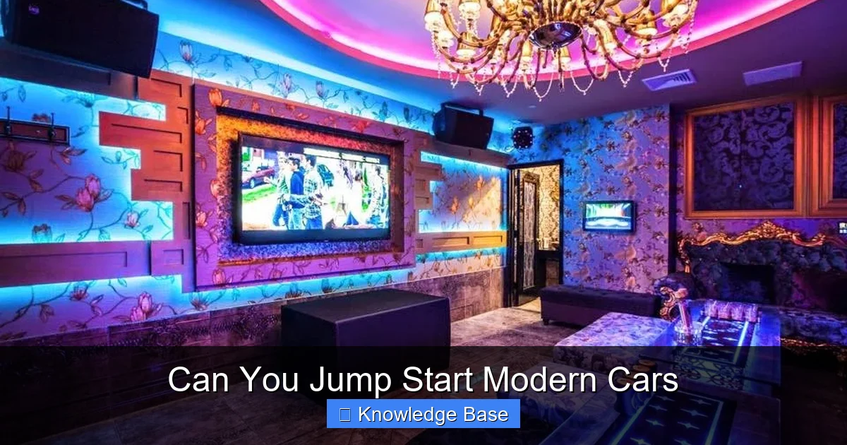 Can You Jump Start Modern Cars - Jump Starter Hub