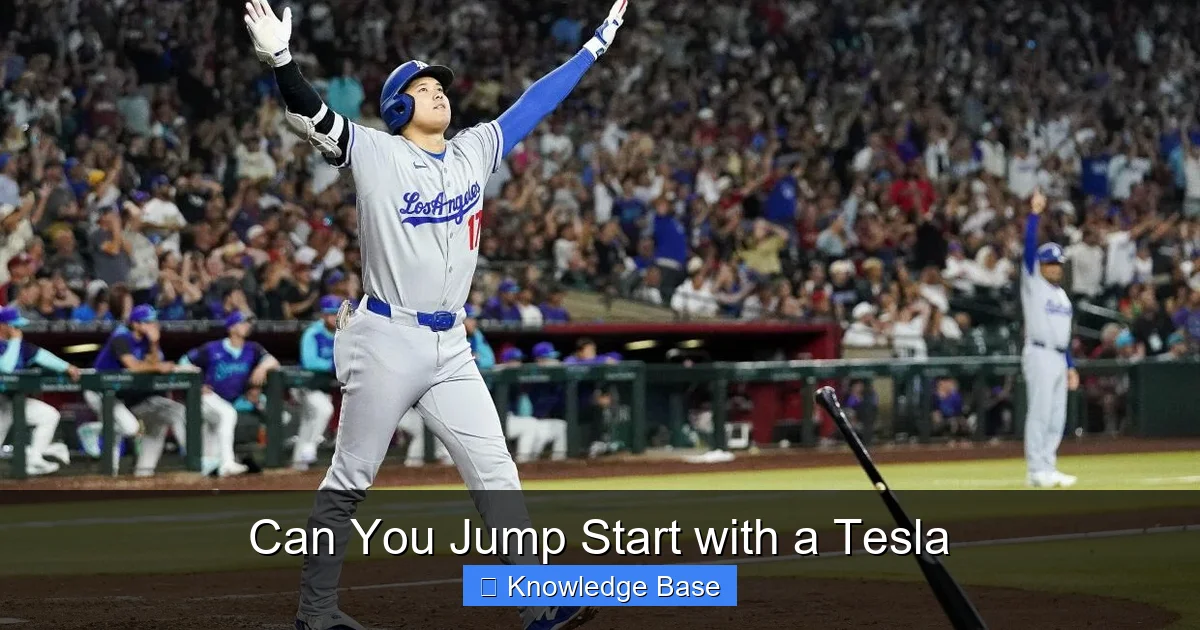 Can You Jump Start with a Tesla - Jump Starter Hub