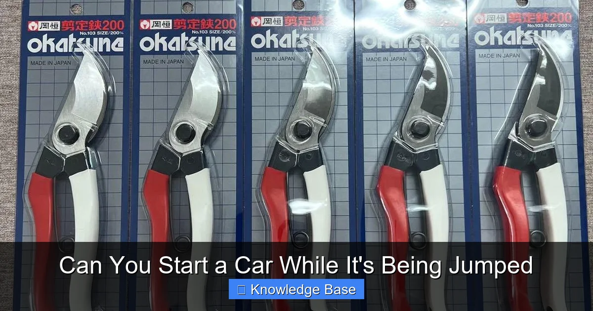 Can You Start a Car While It's Being Jumped - Jump Starter Hub